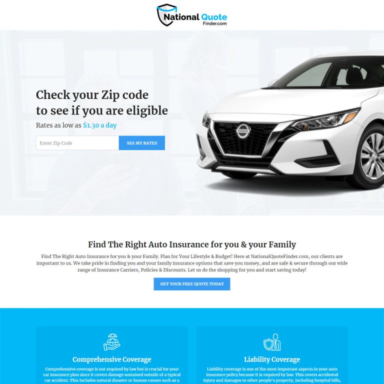 National Quote Finder - BlueSky Media