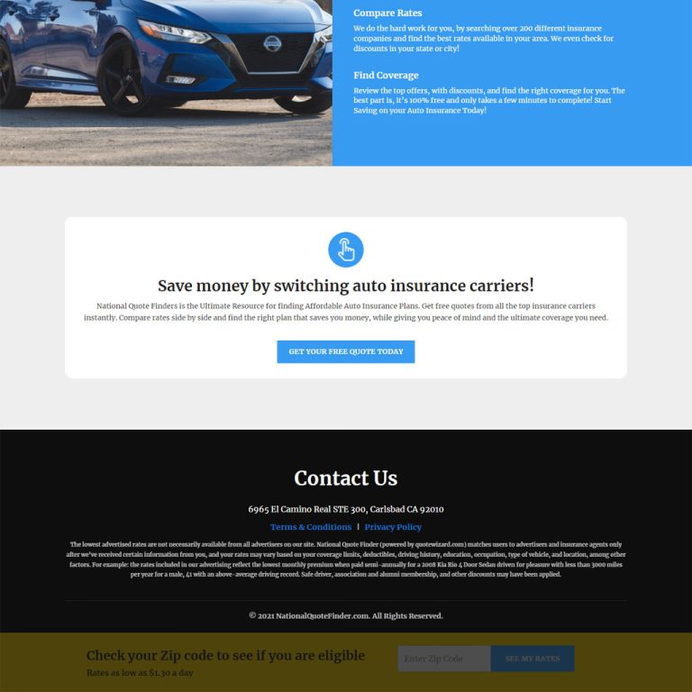 National Quote Finder - BlueSky Media